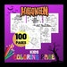 100 Halloween Coloring Pages for Kids : Coloring Book for Toddlers ...