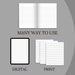 9 Amazon KDP Interiors Bundle Templates for Journal & Notebook, 3 ...