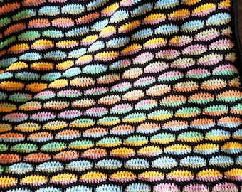 Stained Glass Window Afghan - Etsy