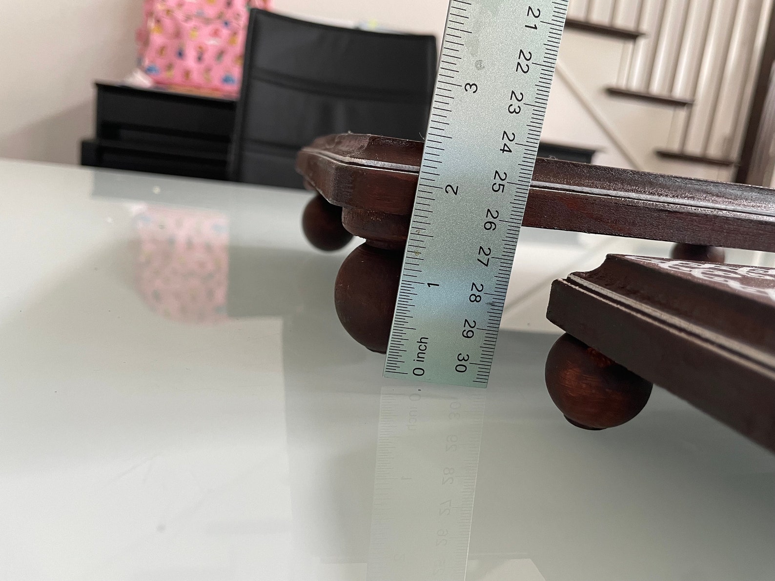 Beautiful set of 3 Wooden 11x8.5-inch Peeta With 5x52 Diya Peeta/manai ...