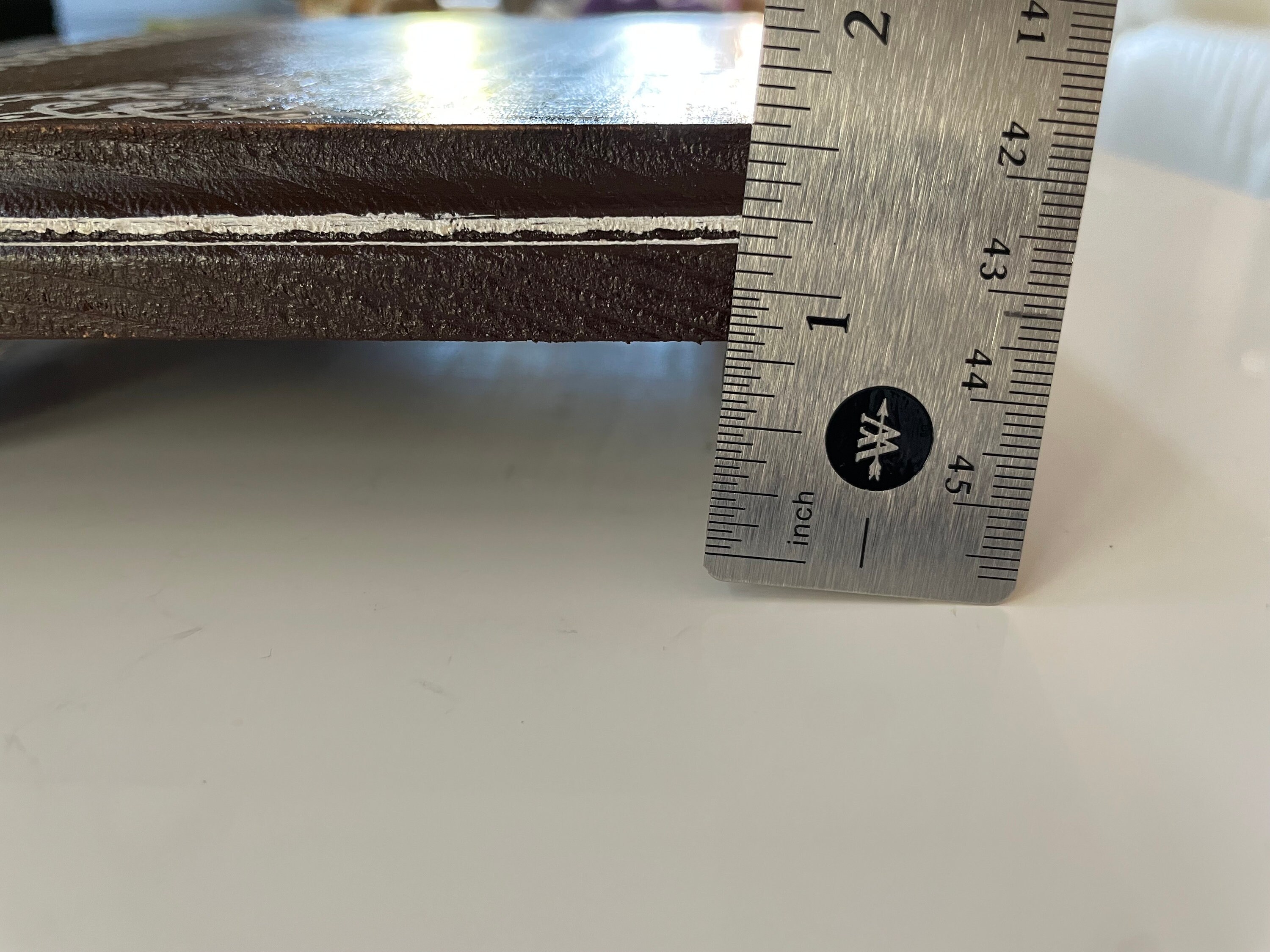 Beautiful 9X5 Inches Wooden Manai/ Peeta /padi/ Painted With Lovely ...