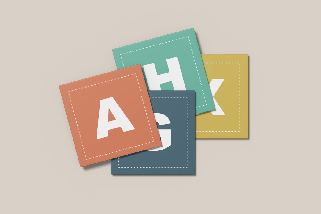 Two Alphabet and Number Flashcards, Printable Letter and Number Flash ...