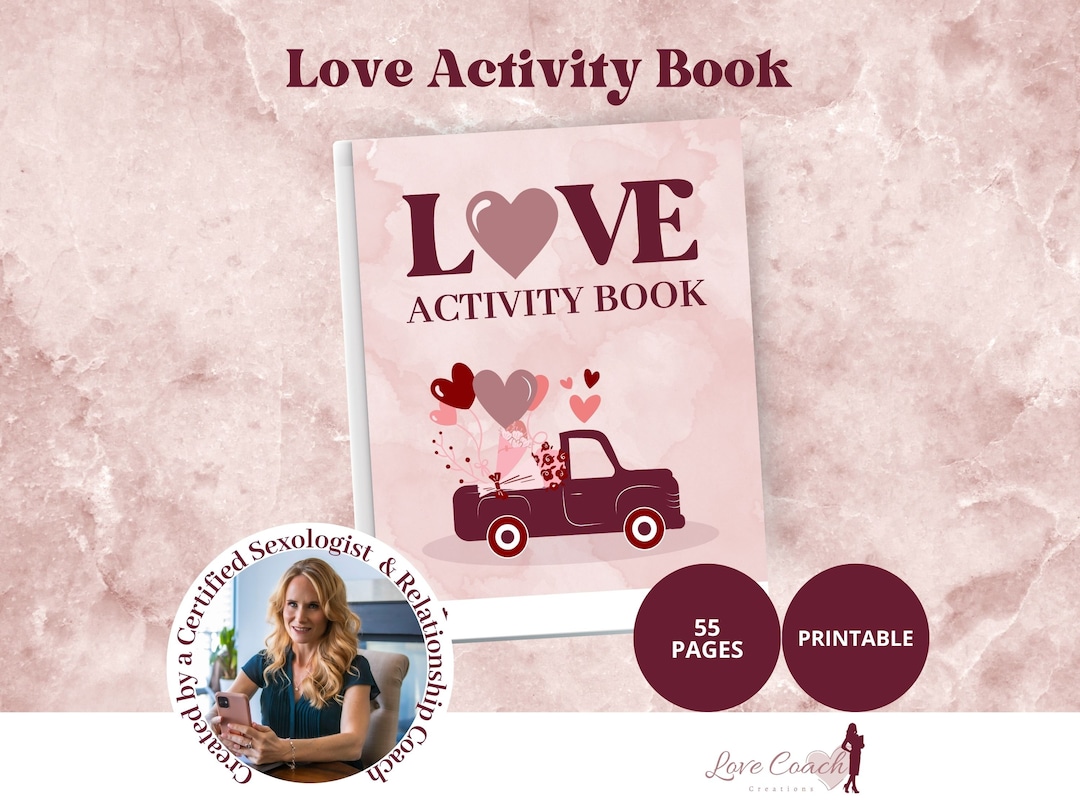 Love Connection Activity Book for Couples 55 Pages of Fun and Intimacy ...