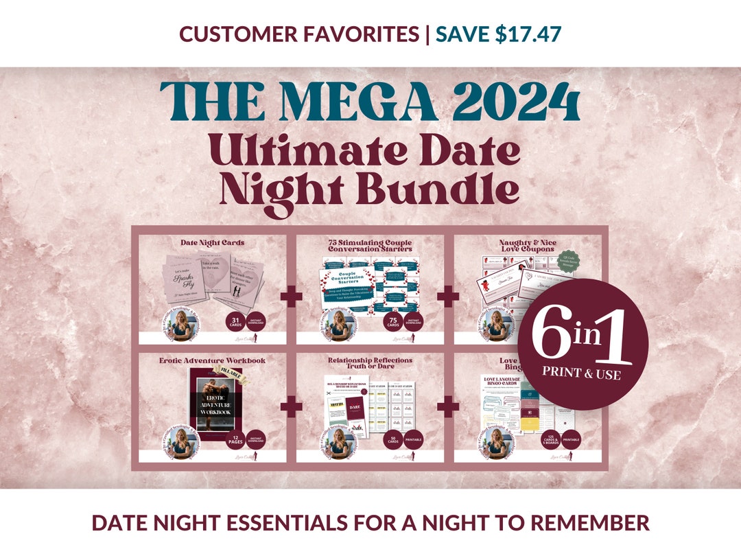 Ultimate Date Night Bundle: Couples Activities & Games (digital ...