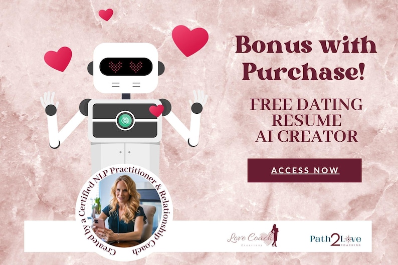 Dating Profile Template That Attracts the Right Partner -- Fillable ...