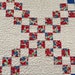 Red, White & Blue “double Lattice Irish Chain” Quilt - Etsy