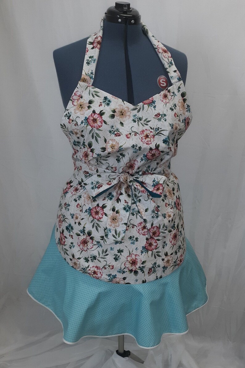 Full Figured Retro Inspired Apron. Create Your Own Full Front Apron ...