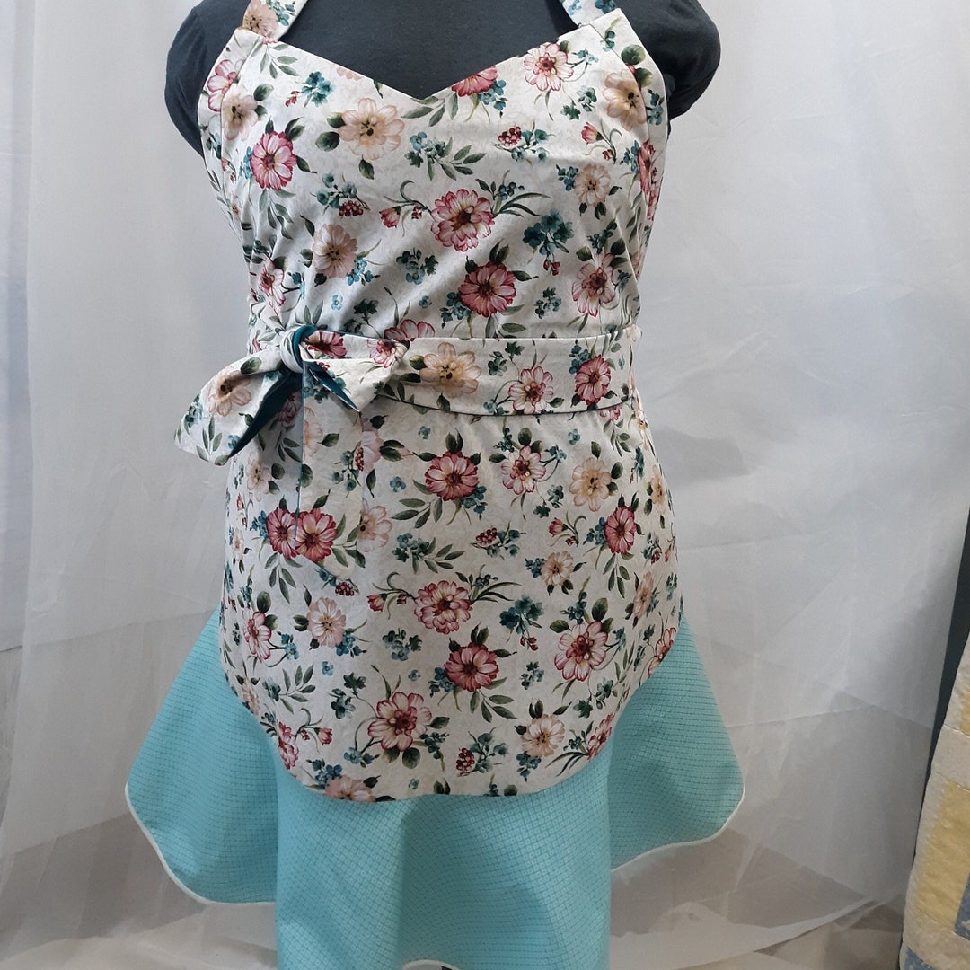 Full Figured Retro Inspired Apron. Create Your Own Full Front Apron ...