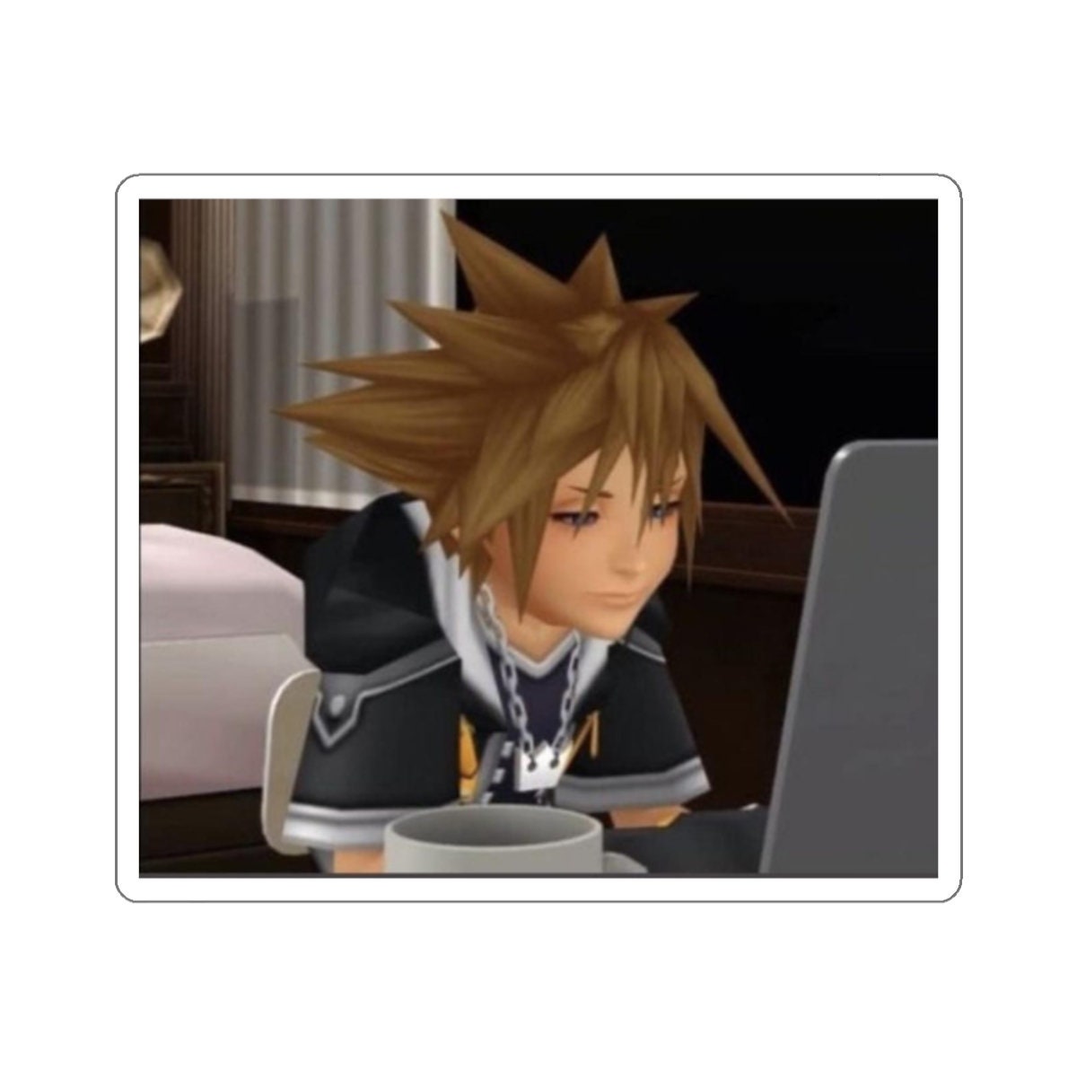 Kingdom Hearts Sora Sticker - Etsy