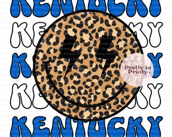 Kentucky Smiley Face Png - Etsy