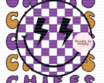 Chiefs Smiley Face - Etsy