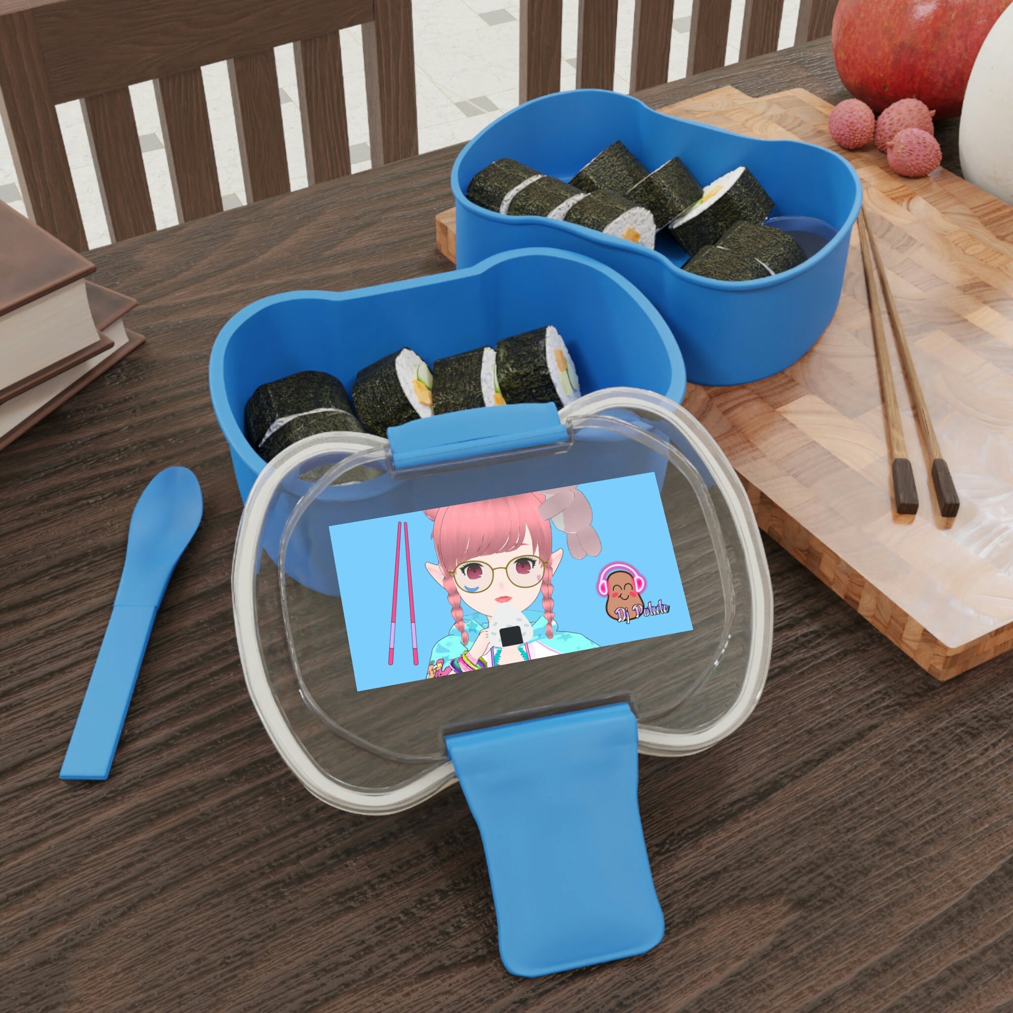 DJ Potate Two-tier Bento Box meme, Vtuber, Streamer, Potato, Cute ...
