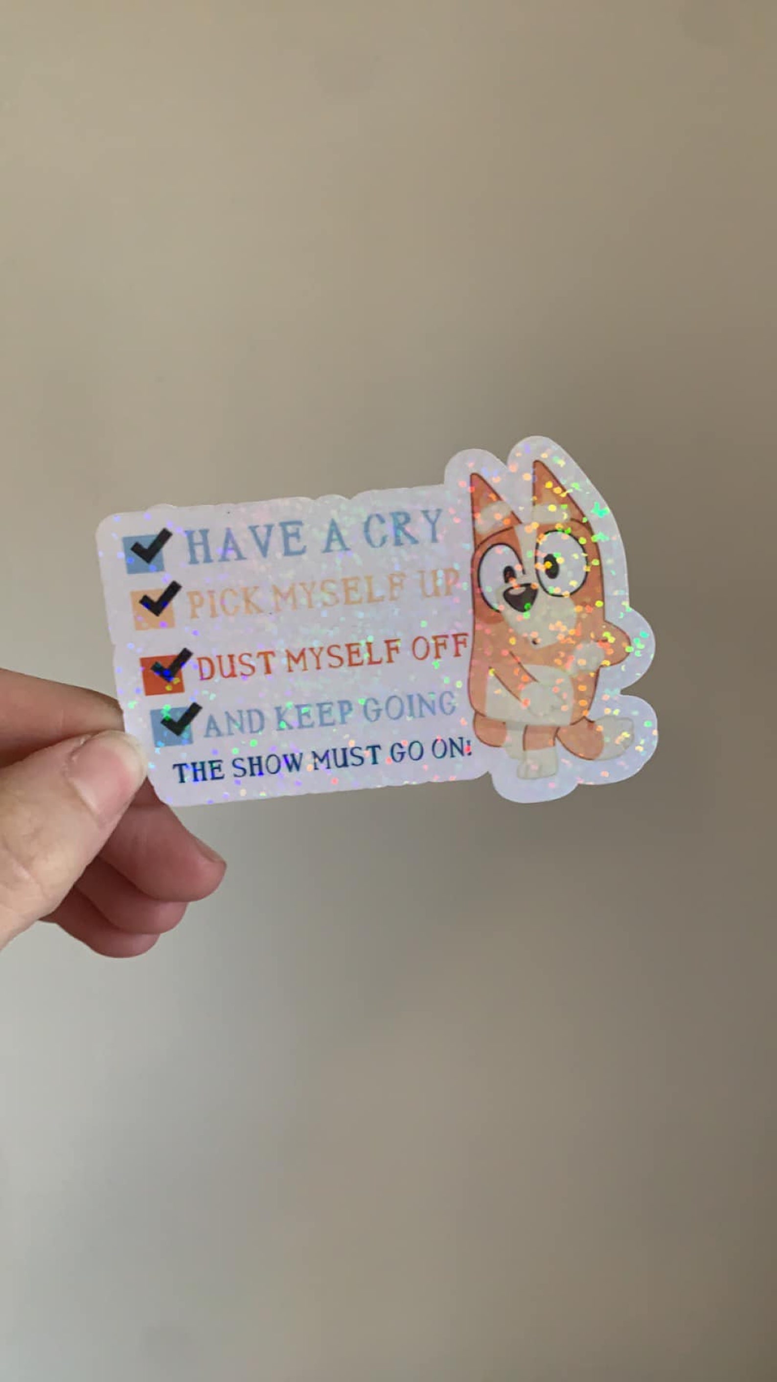 BLUEY STICKER - Etsy