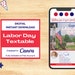 Realtor Labor Day Textable Card | Real Estate Marketing (digital ...