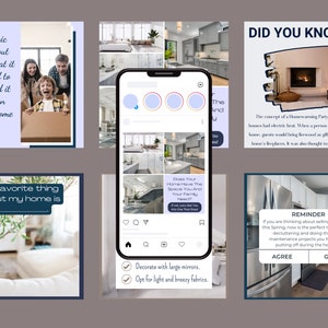 25 Realtor January Themed Social Media Templates WITH CAPTIONS | Real ...