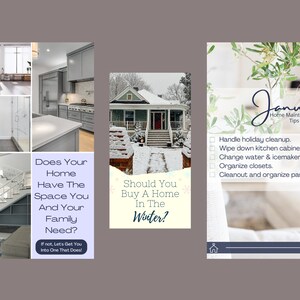 25 Realtor January Themed Social Media Templates WITH CAPTIONS | Real ...