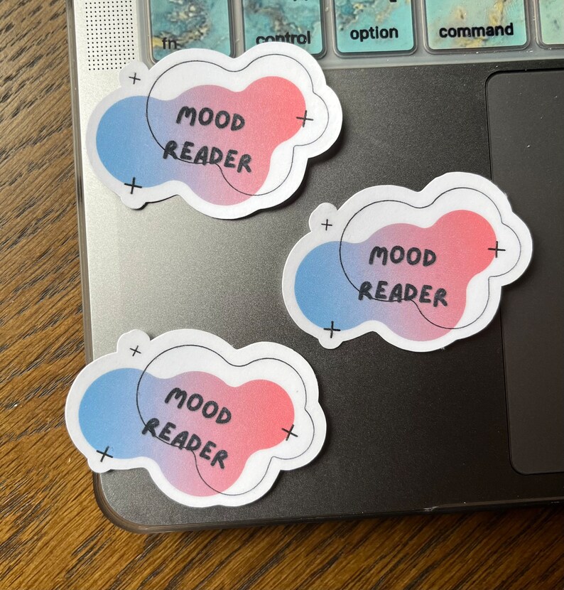 Mood Reader Sticker / Book Stickers / Bookish Stickers / Stickers for ...