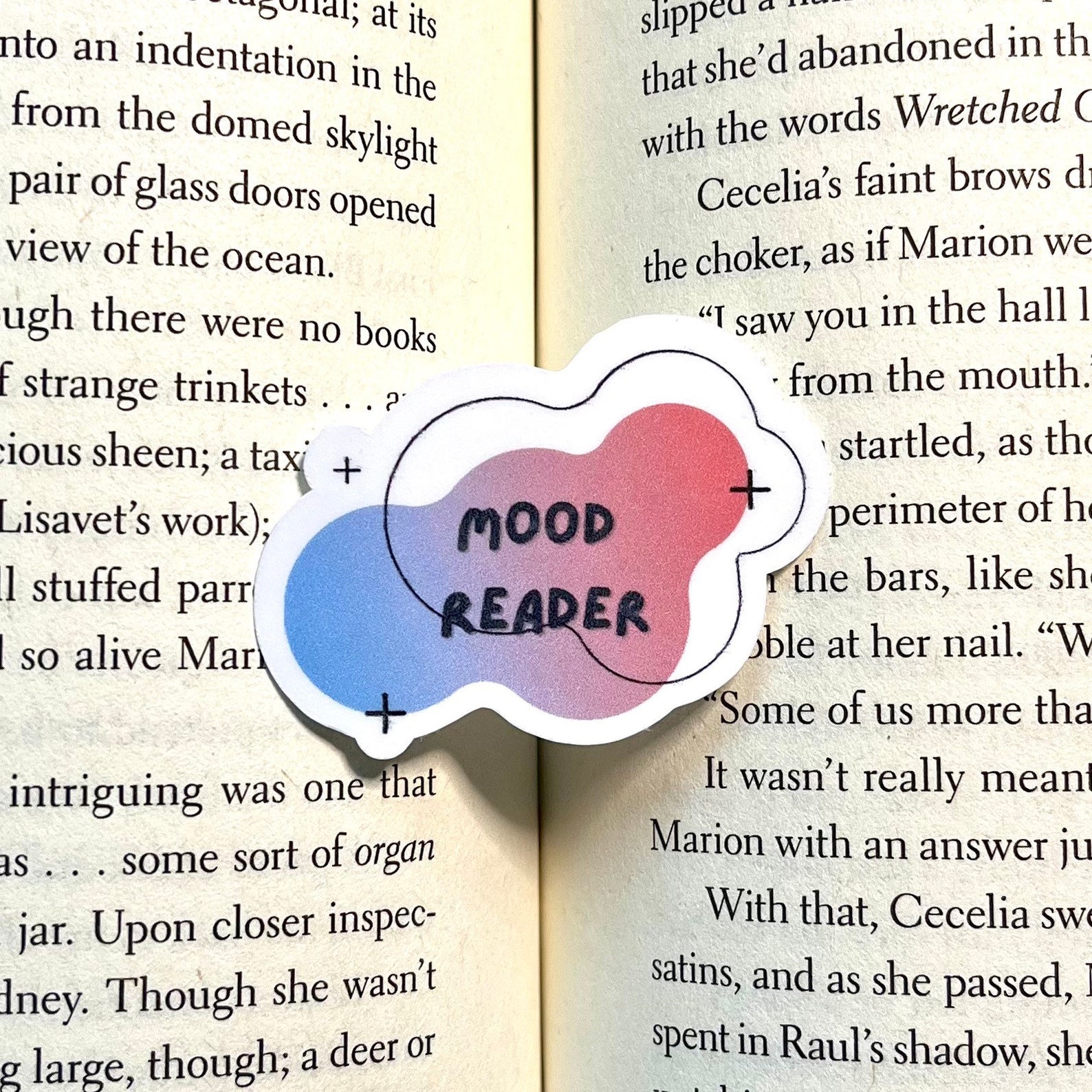 Mood Reader Sticker / Book Stickers / Bookish Stickers / Stickers for ...