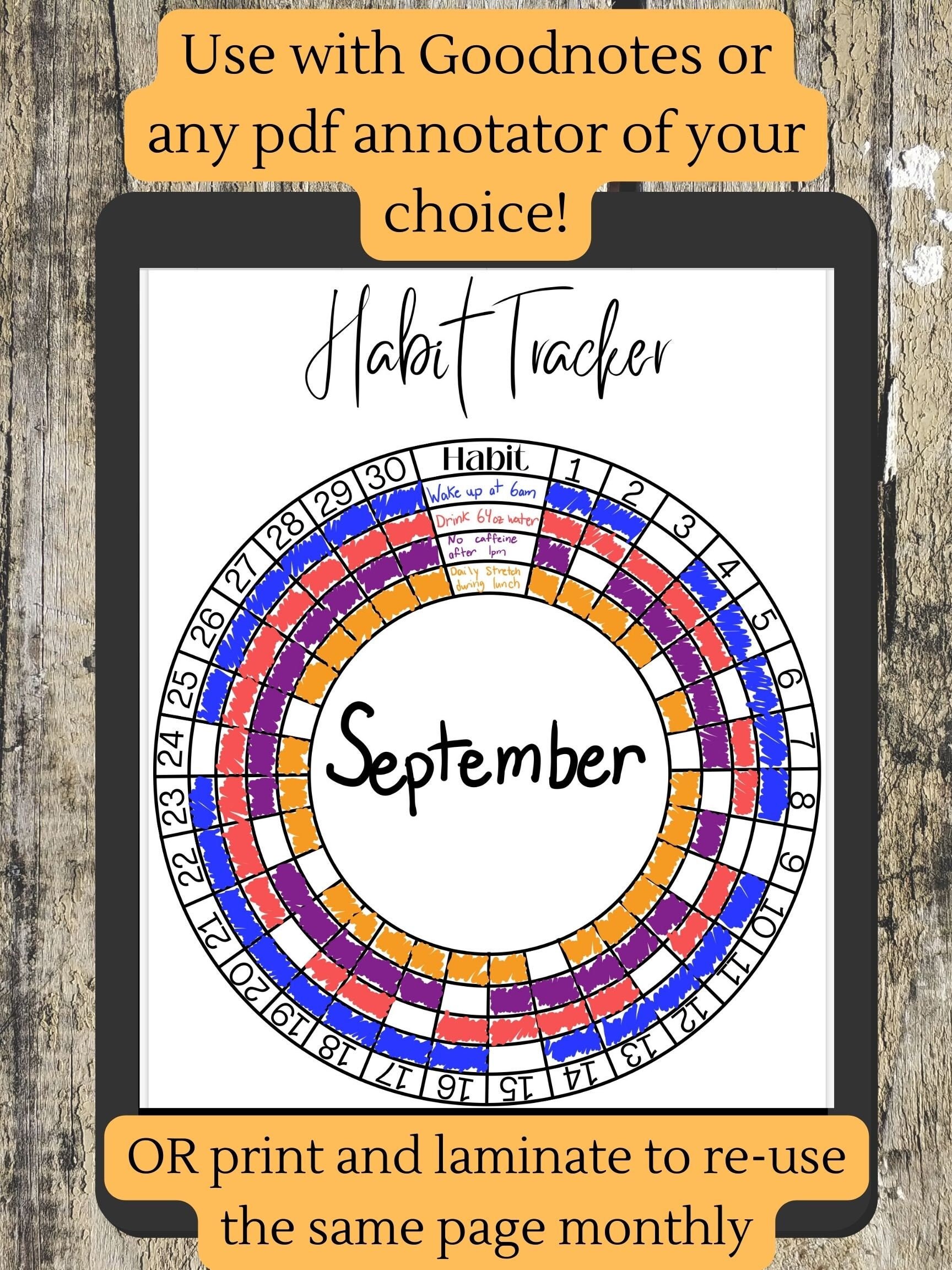 Habit Tracker | Atomic Habits Proven Method for Building & Maintaining ...