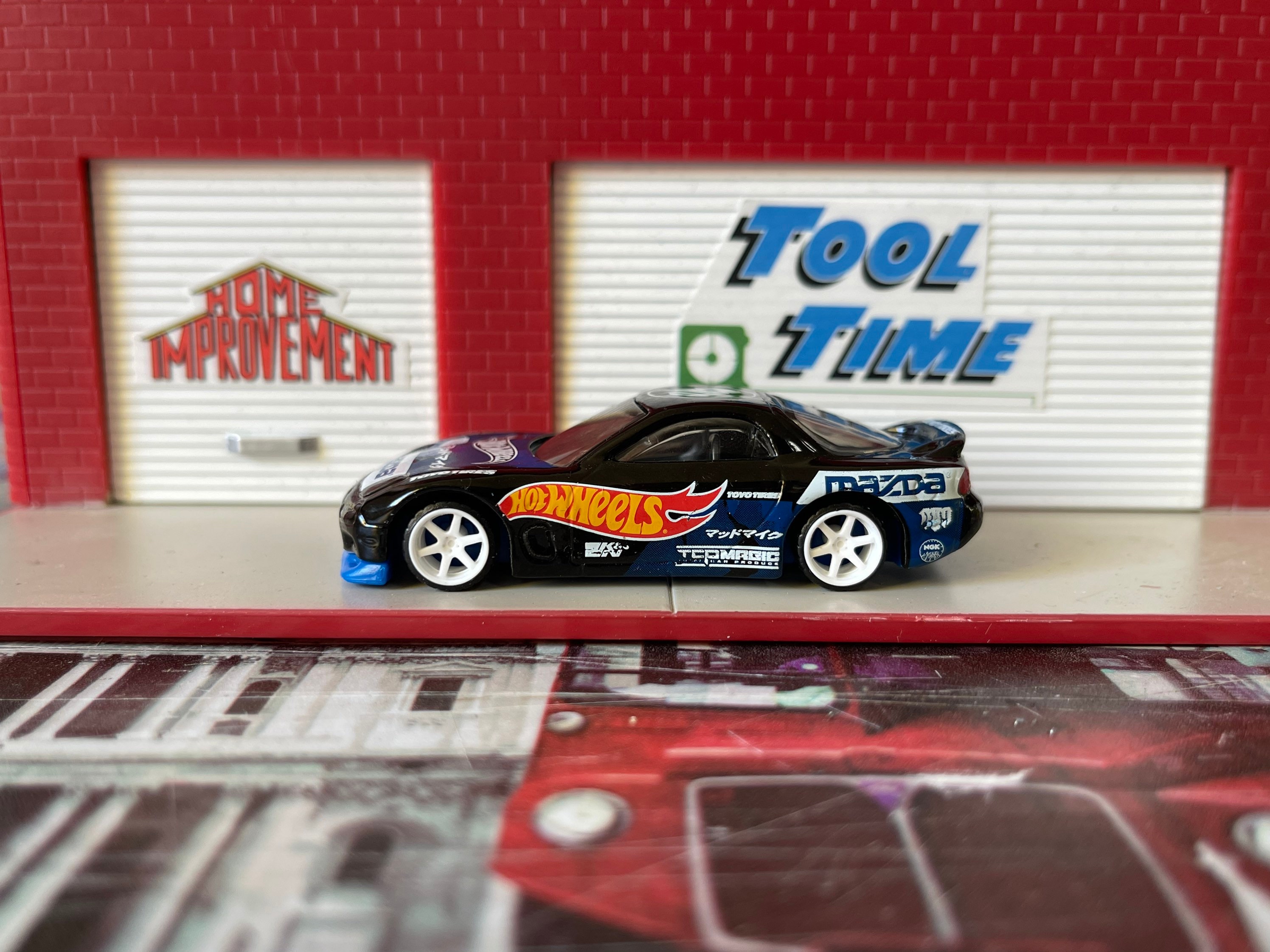Hot Wheels Mazda RX7 Custom 1/64 Diecast - Etsy