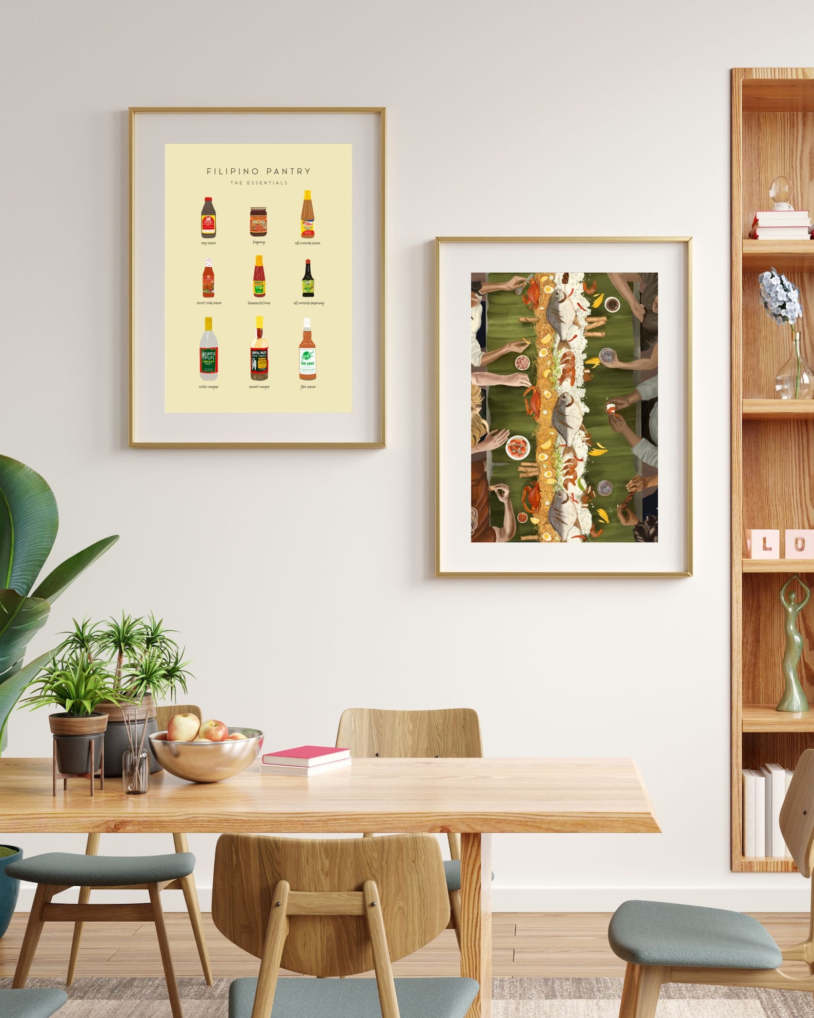 Filipino Pantry | Filipino Art Gift | Pinoy Pantry | Philippines Art ...