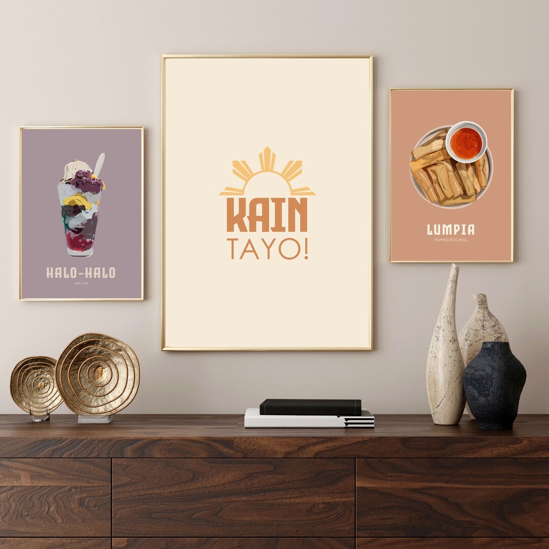 Filipino Food BUNDLE | Filipino Food | Printable | Filipino Art Decor ...