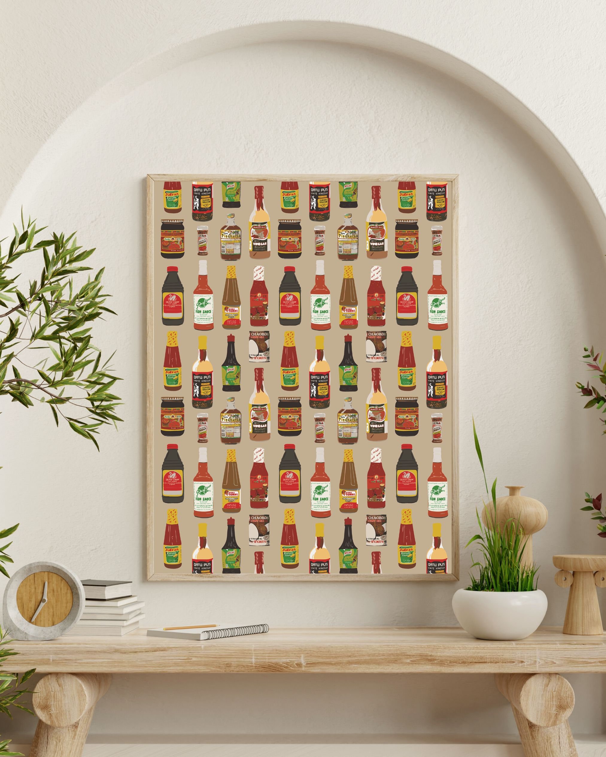 Filipino Pantry | Filipino Art Gift | Pinoy Pantry | Philippines Art ...