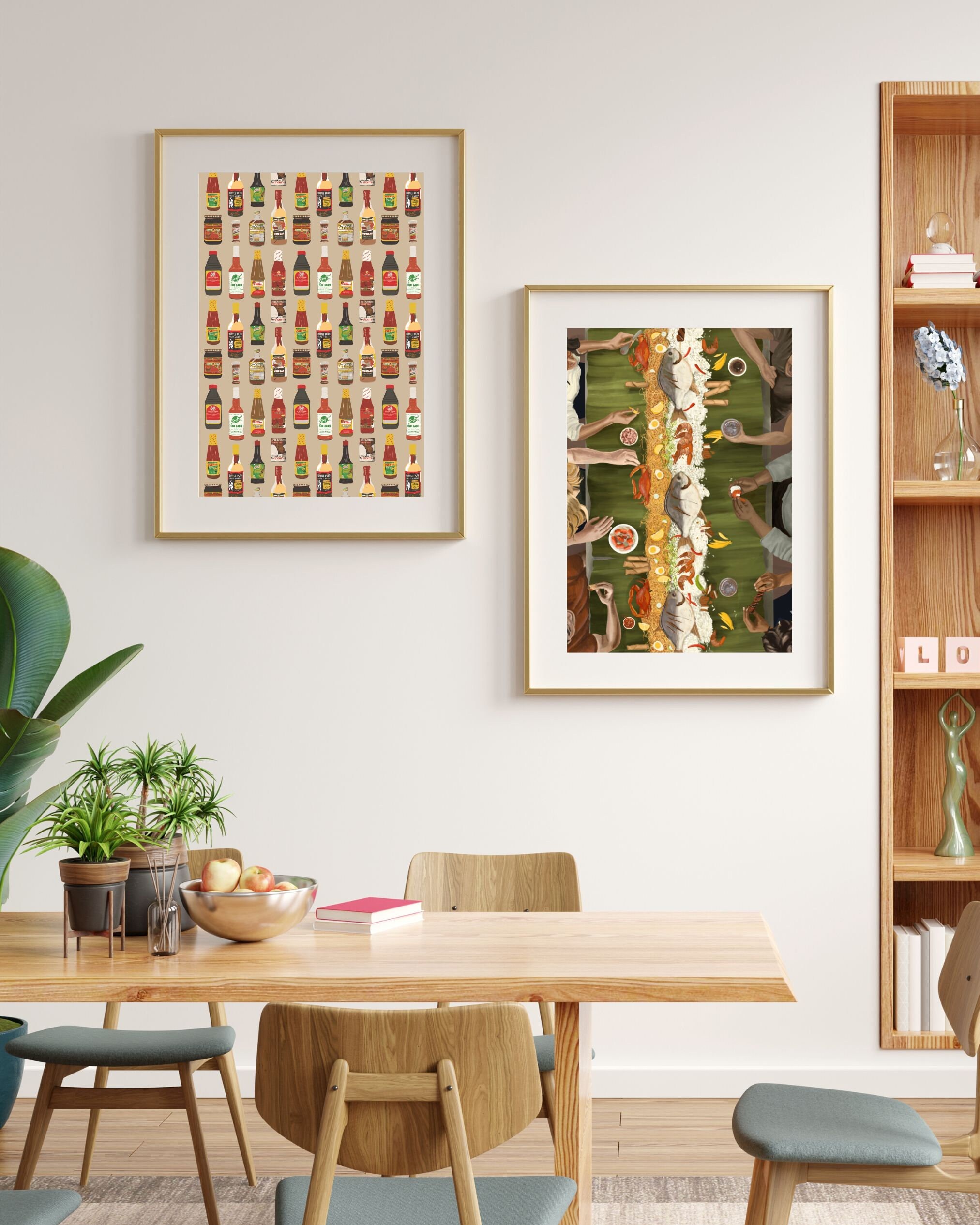 Filipino Pantry | Filipino Art Gift | Pinoy Pantry | Philippines Art ...