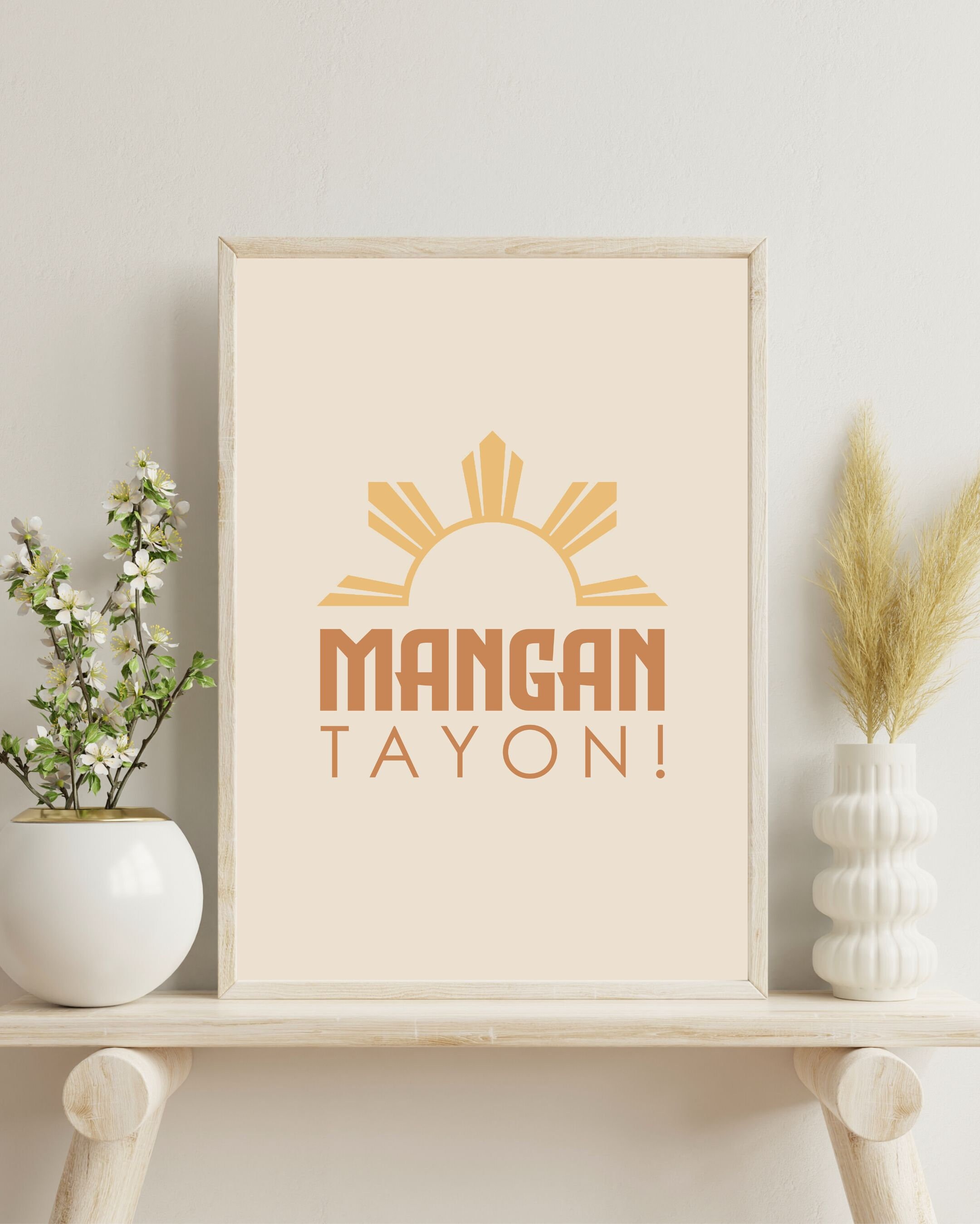 Filipino Food | Mangan Tayon | Gift | Philippines | Philippines Art ...