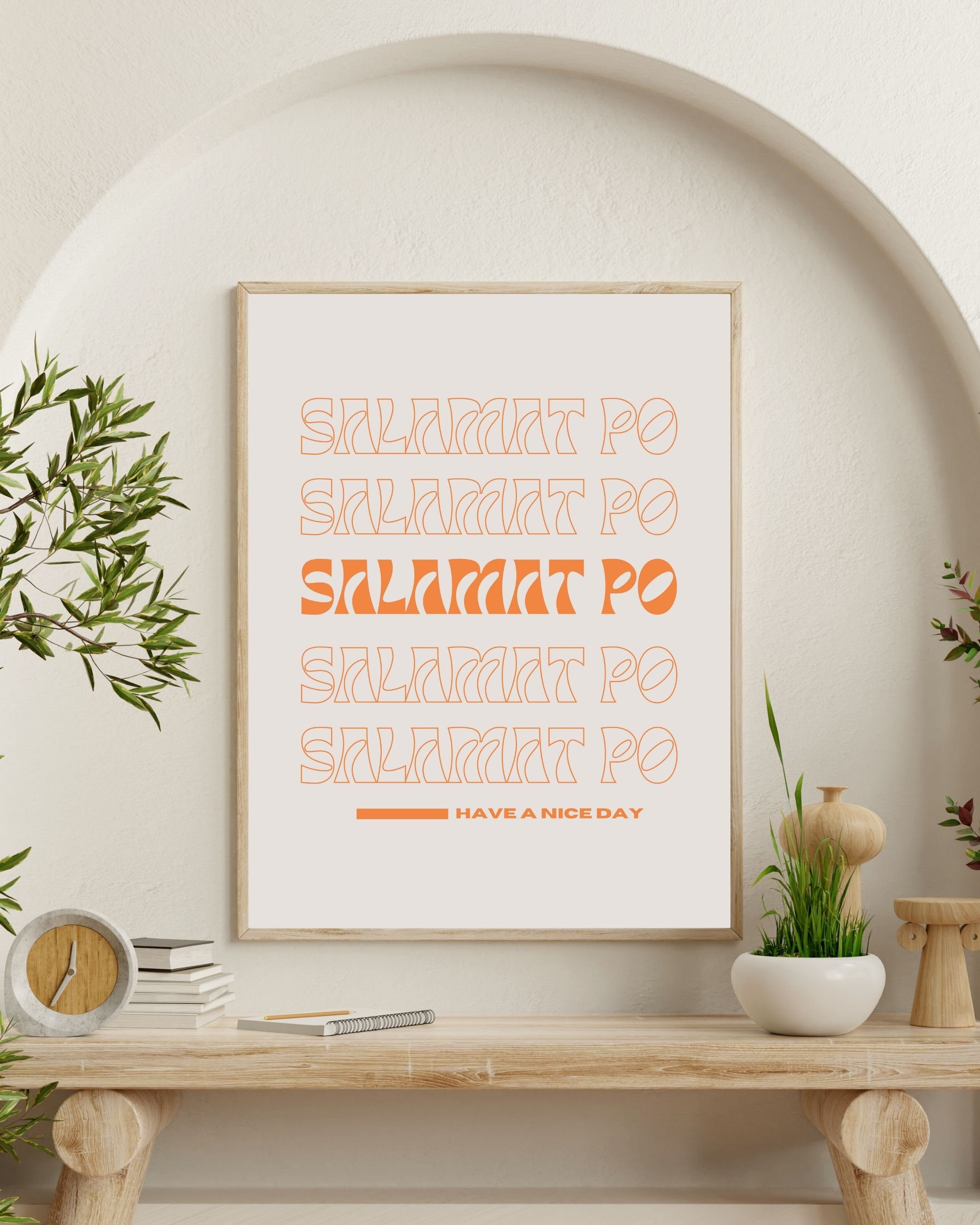 Filipino Art Salamat Po Gift Philippines Philippines - Etsy