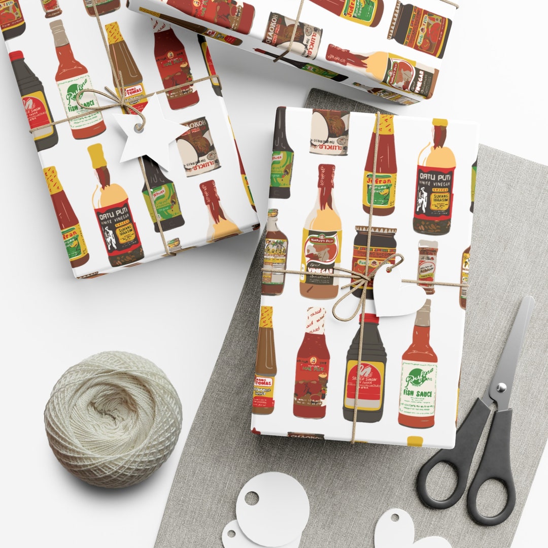 Filipino Pantry Wrapping Paper Filipino Art Philippines Gift Pinoy ...