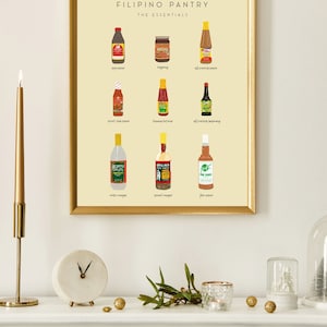 Filipino Pantry | Filipino Art Gift | Pinoy Pantry | Philippines Art ...