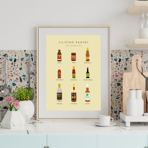 Filipino Pantry | Filipino Art Gift | Pinoy Pantry | Philippines Art ...