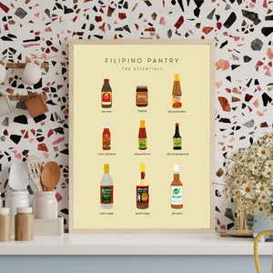 Filipino Pantry | Filipino Art Gift | Pinoy Pantry | Philippines Art ...