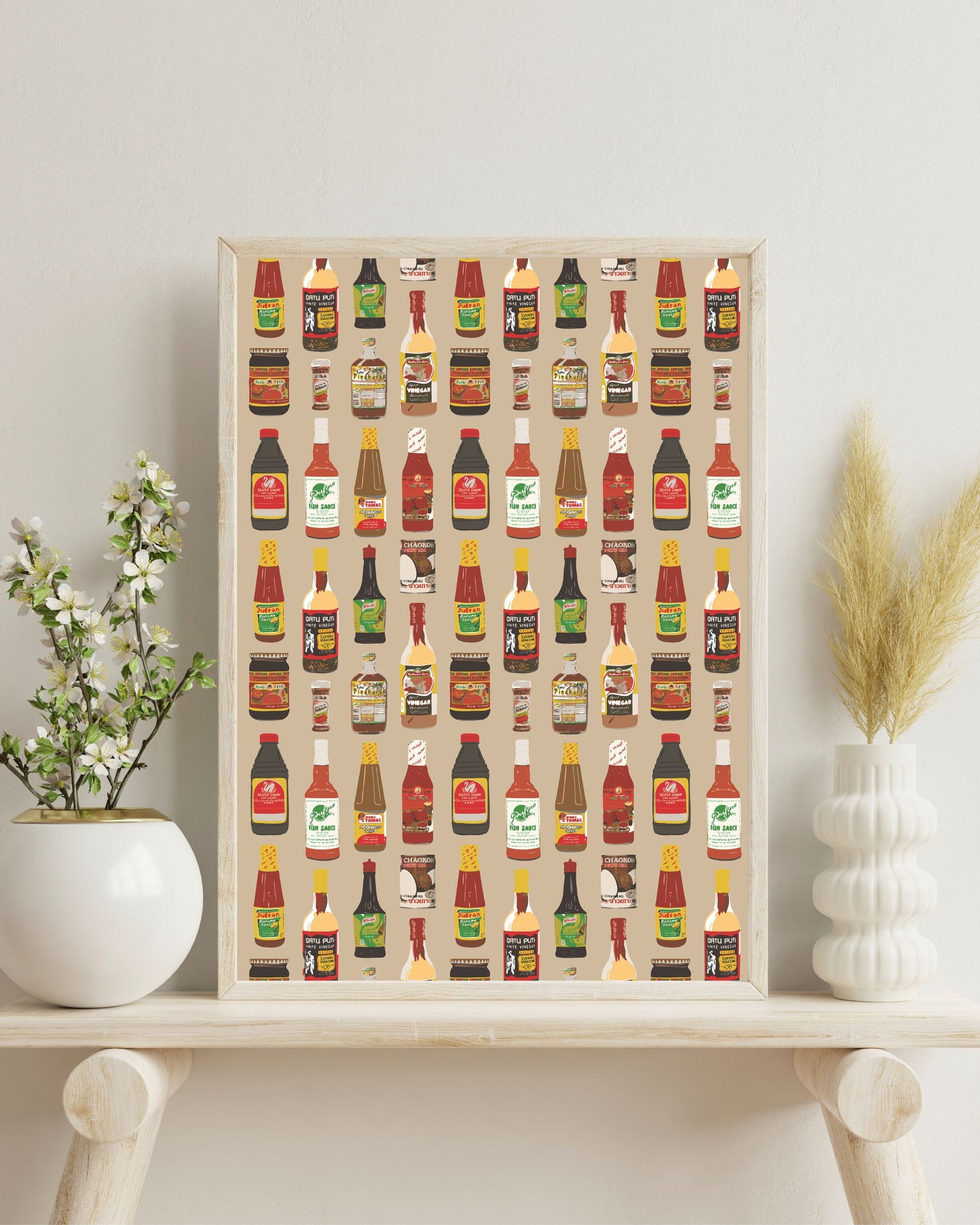 Filipino Pantry | Filipino Art Gift | Pinoy Pantry | Philippines Art ...