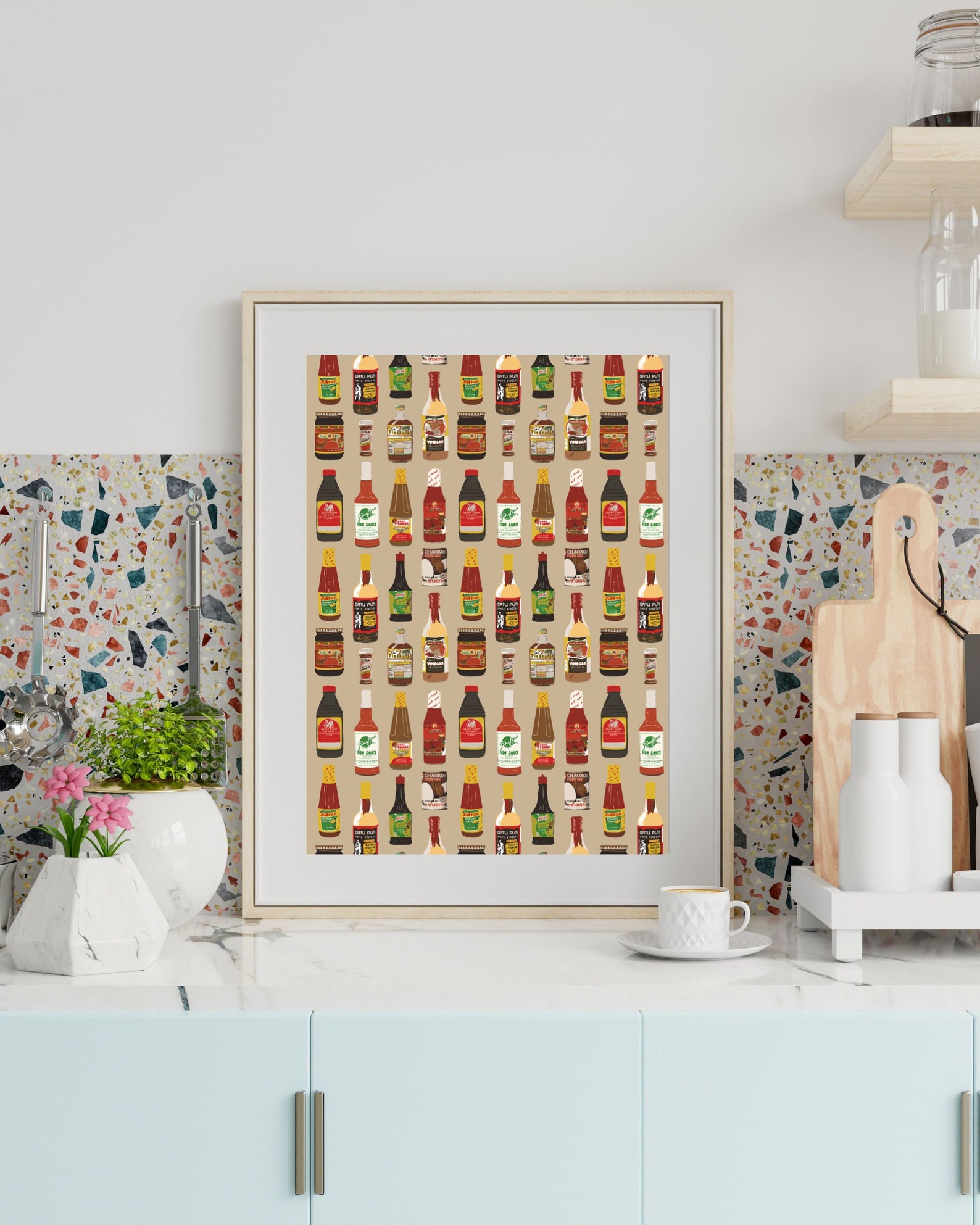 Filipino Pantry Filipino Art Gift Pinoy Pantry Philippines Art Pinoy ...