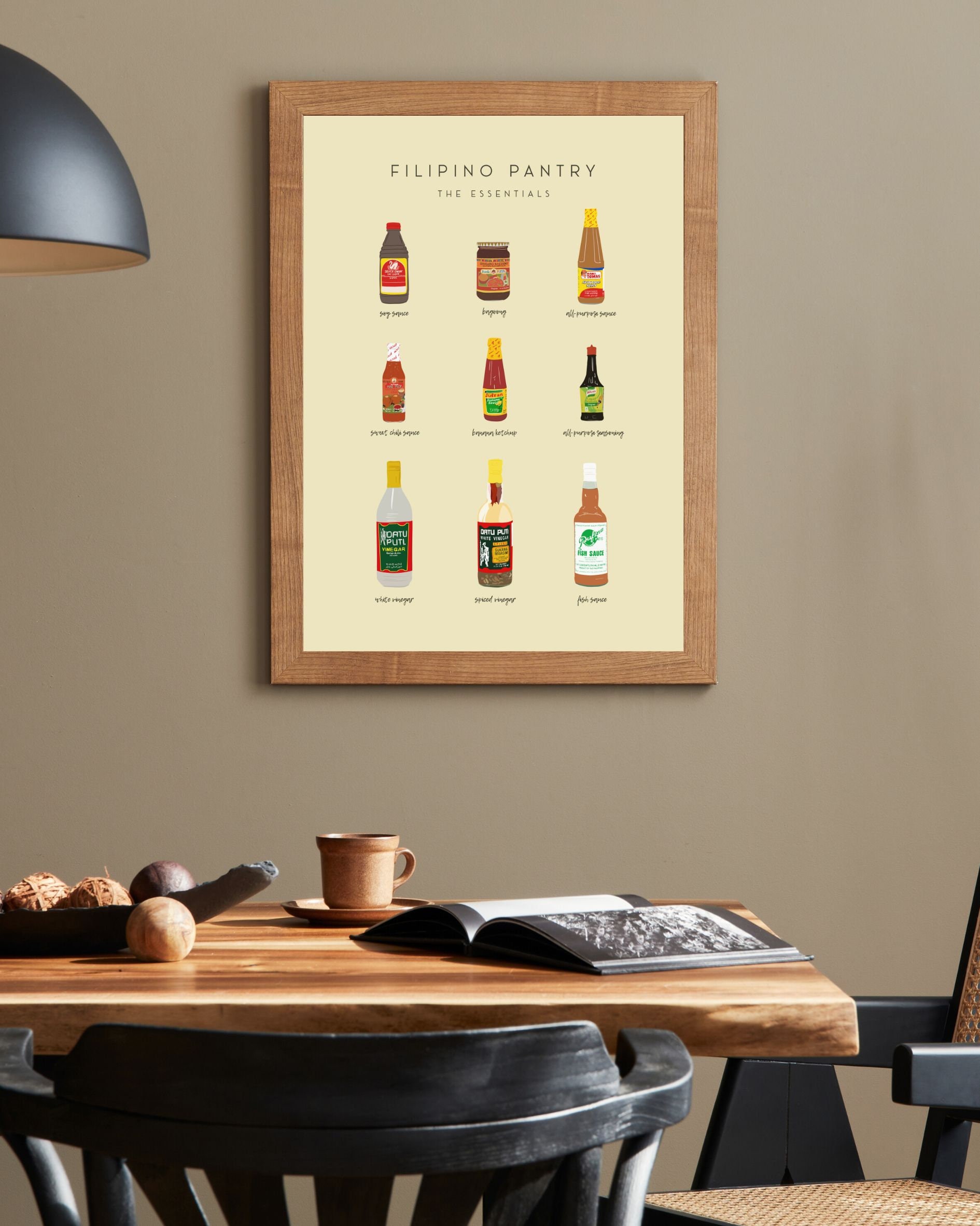 Filipino Pantry | Filipino Art Gift | Pinoy Pantry | Philippines Art ...