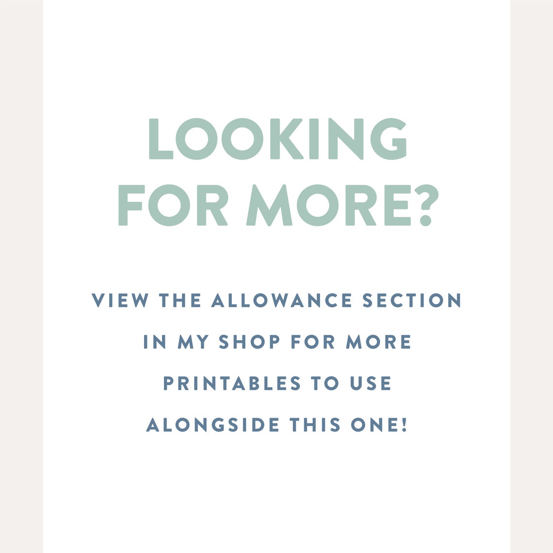 Allowance Money for Kids Printable Allowance Dollars Kid - Etsy