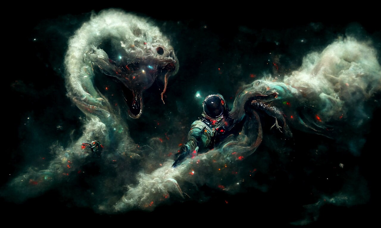 Astronaut Space Horror