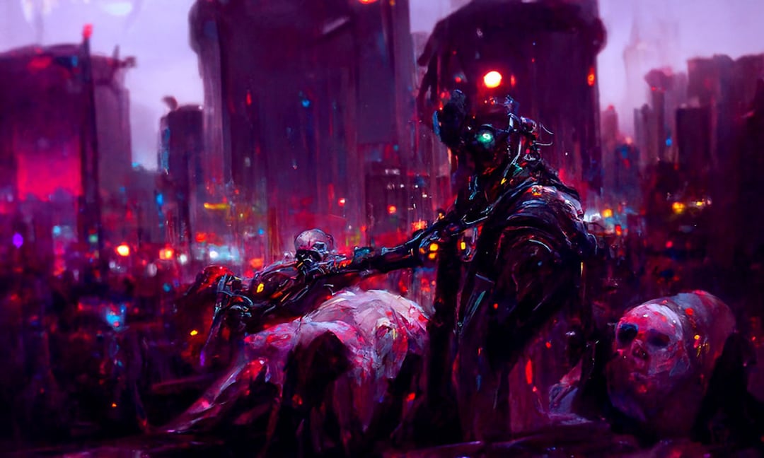 Heavy Metal Cyberpunk #1 Digital Download Horror Cybernetic Cyborg ...