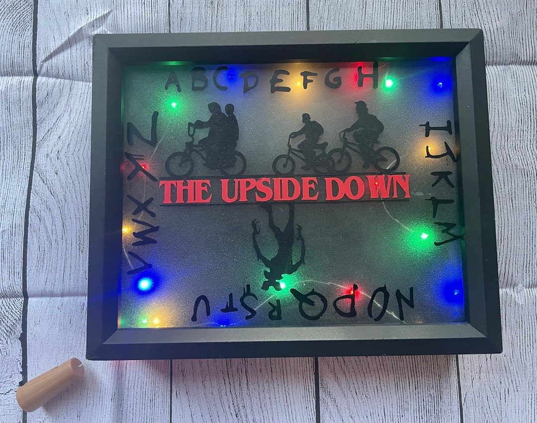 Stranger Things the Upside Down Shadow Box Frame - Etsy