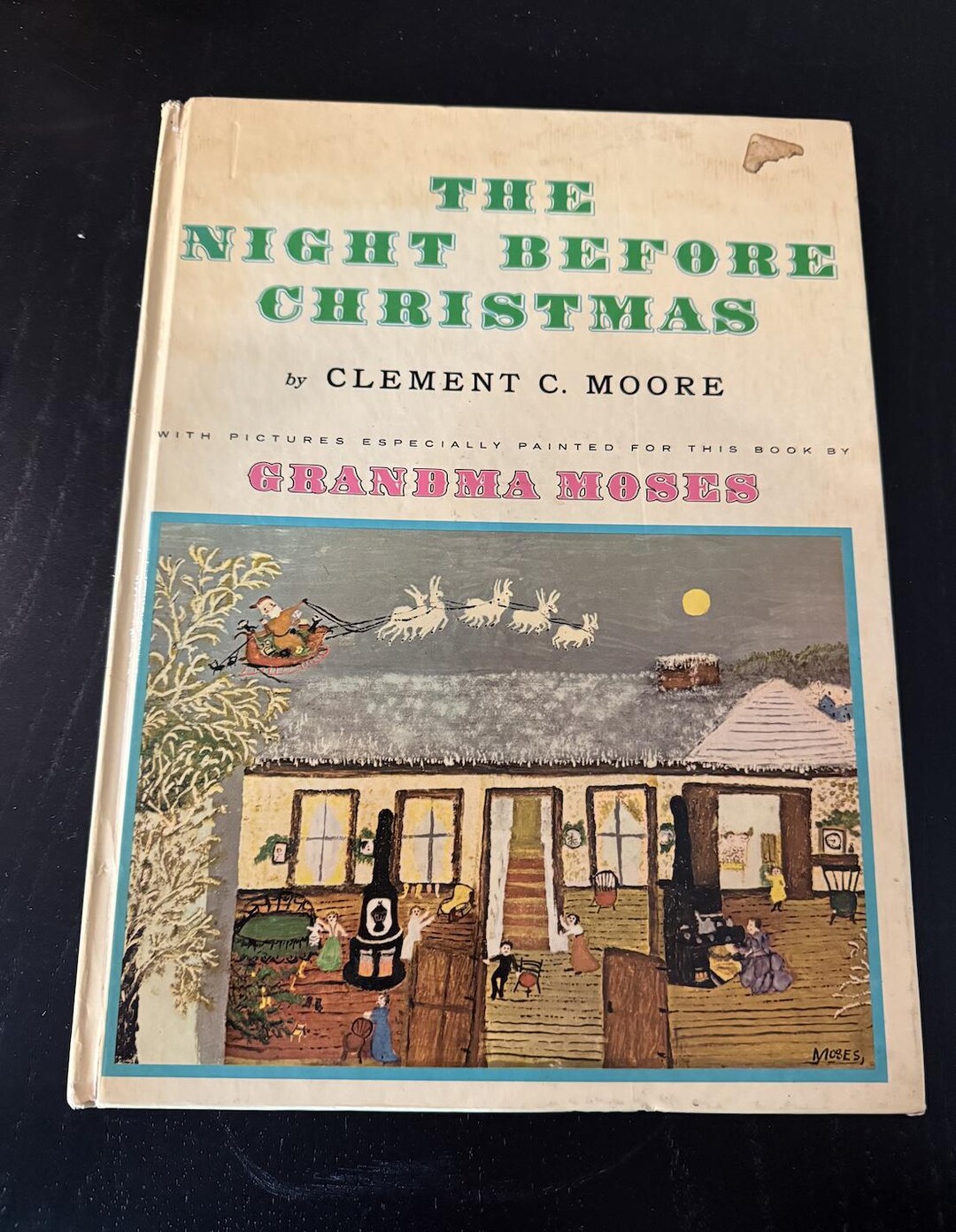1961 the Night Before Christmas (illustrated With Paintings by Grandma ...