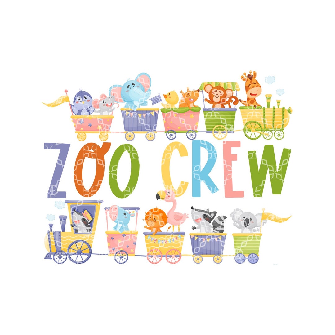 Zoo Crew PNG, Zoo Field Trip Digital Download, Teacher School Student ...