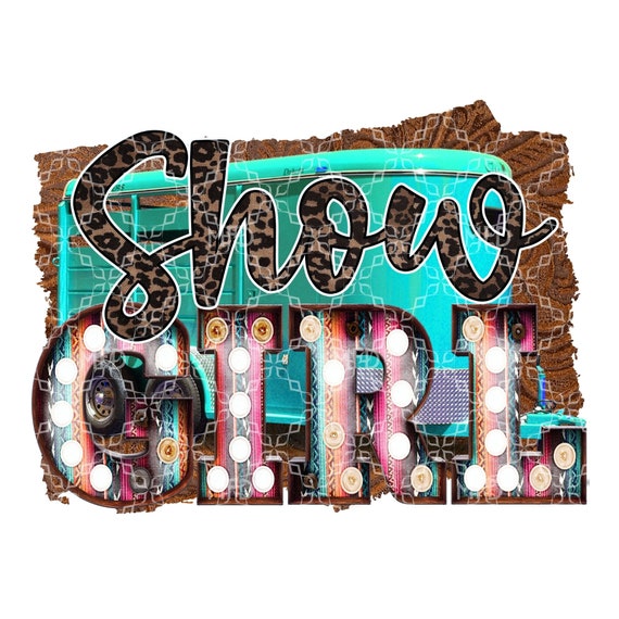 Show Girl PNG Stock Show Girl Digital Download Horse Cow | Etsy