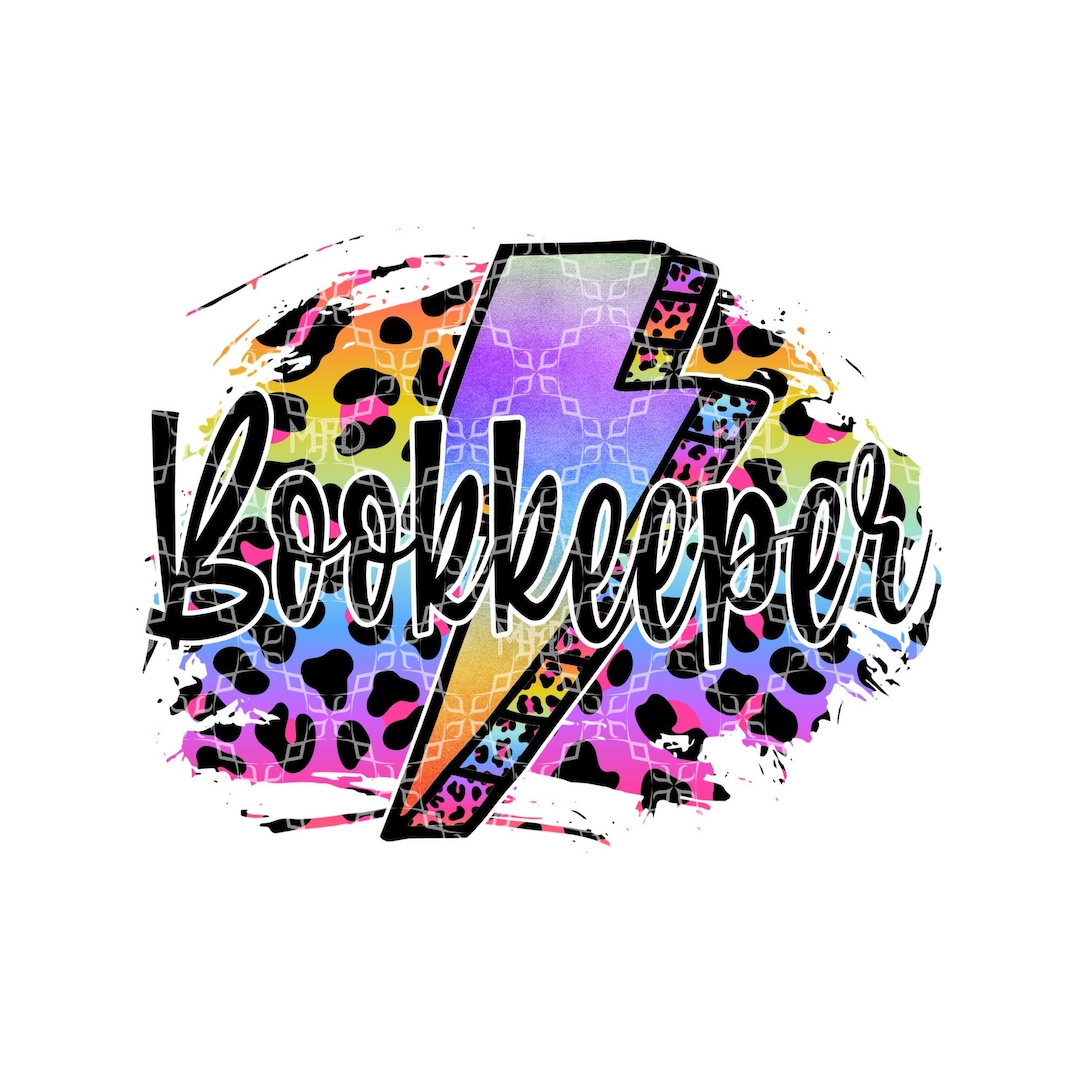 Bookkeeper PNG, School Bookkeeper Digital Download, Bookkeeping Digital ...