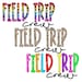 Field Trip Crew PNG, School Field Trip Digital Download, Teacher School ...