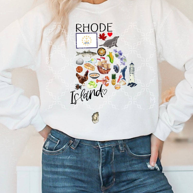 Rhode Island PNG, State of Rhode Island Symbols Digital Download, Rhode ...