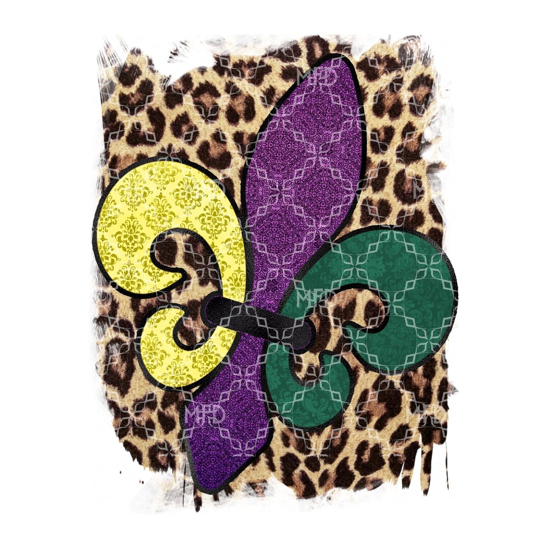 Fleur De Lis PNG, Mardi Gras Digital Download, Hearts, Fleur De Lis ...