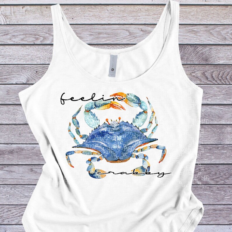 Feelin Crabby PNG, Summer Salty Attitude PNG, Summertime Salty Digital ...