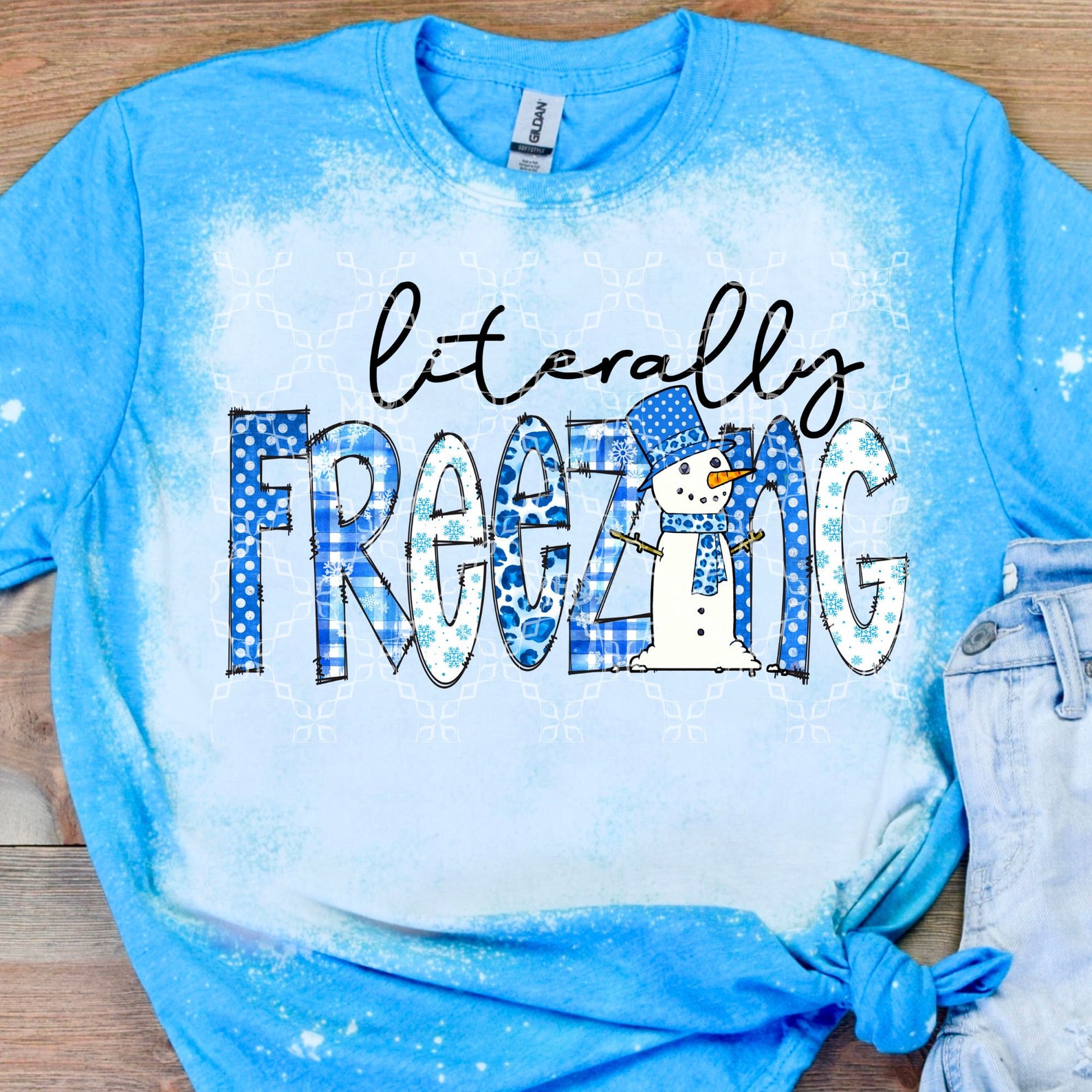 Literally Freezing PNG, Winter Cold Digital Download, Freezing Season ...